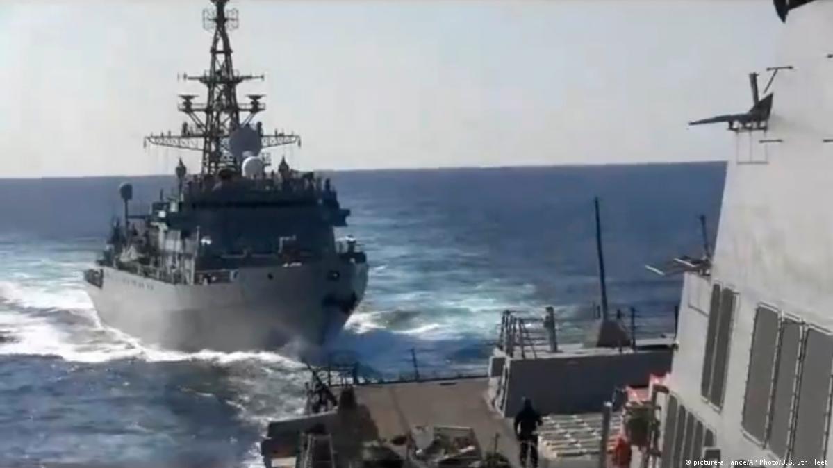 Russia, US trade blame after warships incident – DW – 01/10/2020