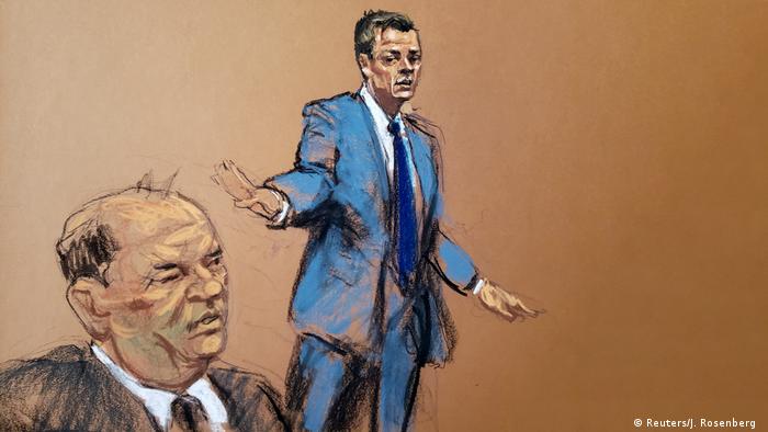 Erster Schlagabtausch im Weinstein-Prozess | Aktuell Welt | DW | 22.01.2020