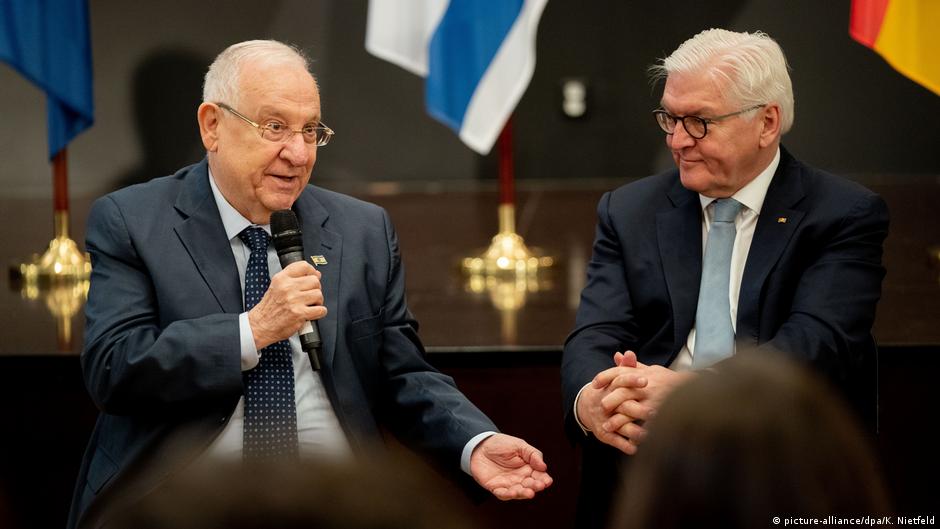Israel and Germany's presidents visit Berlin Jewish school – DW – 01/28 ...