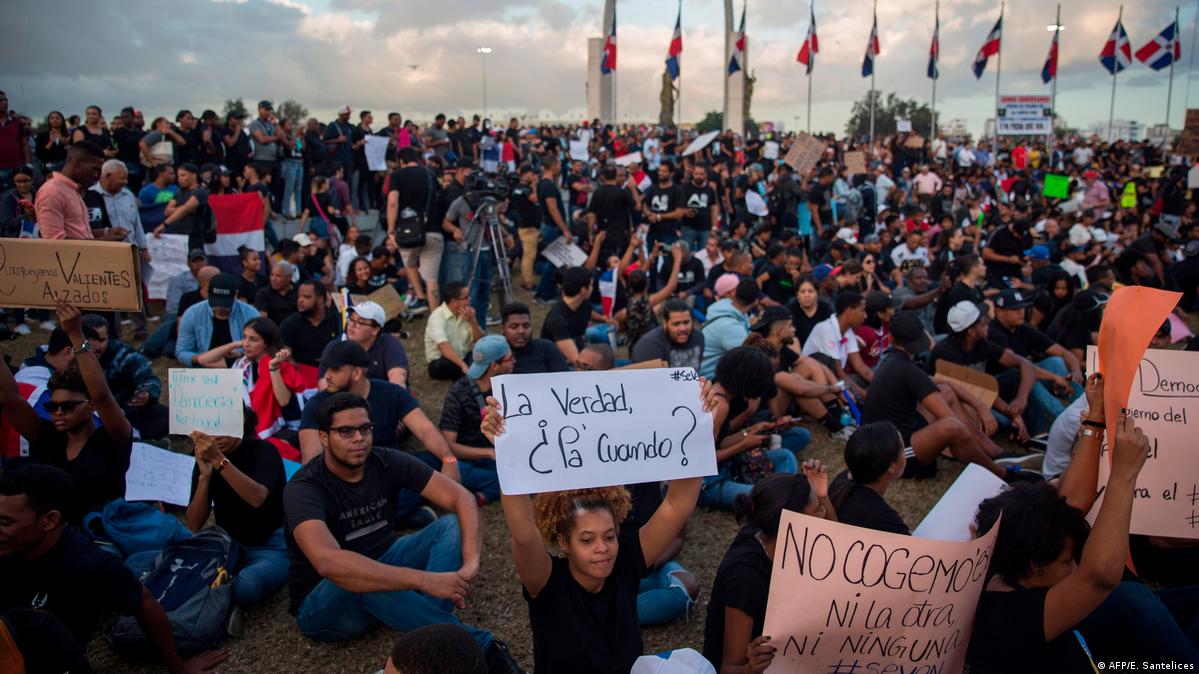 República Dominicana: protestas siguen por séptimo día