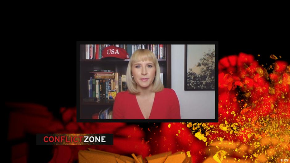 Elizabeth Harrington on Conflict Zone – DW – 04/23/2020