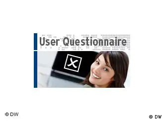 DW-WORLD.DE Questionnaire | Services from Deutsche Welle | DW | 15.03.2010