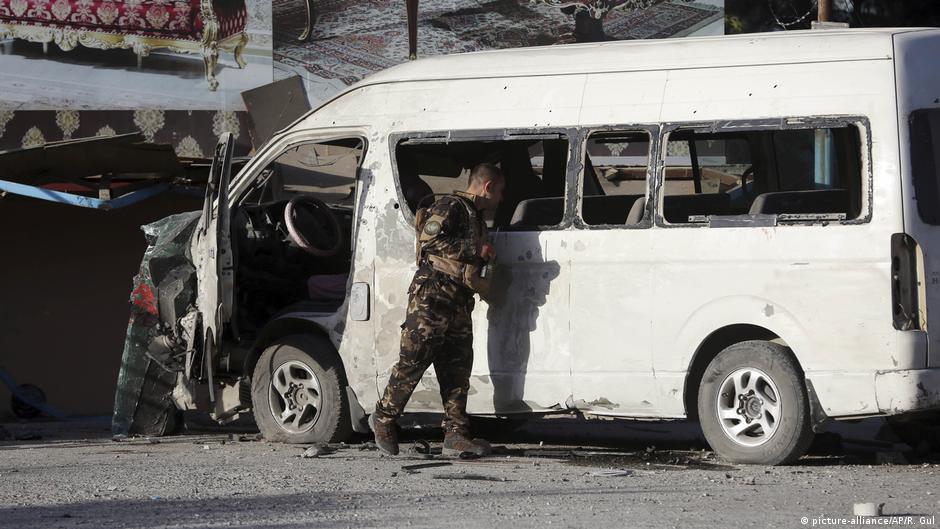 Afghan journalist killed in Kabul bus blast – DW – 05/31/2020