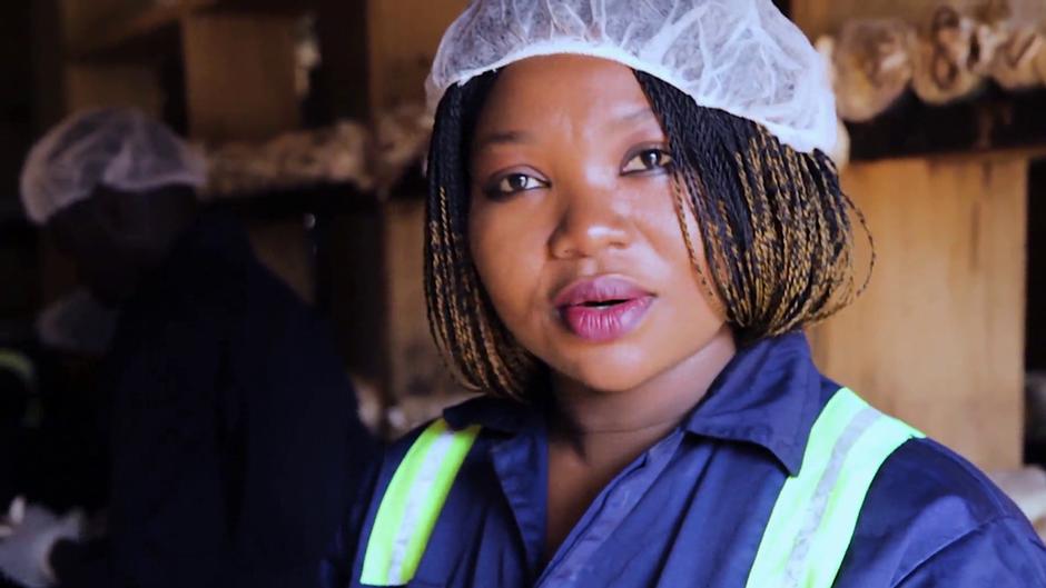 Ghana's mushroom queen