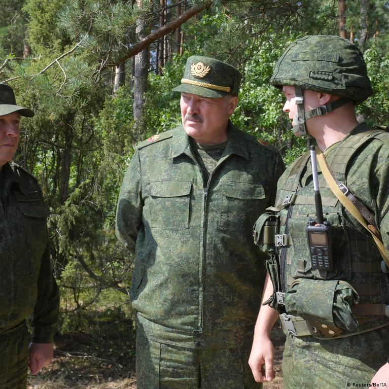 Alexander Lukashenko Military Uniform