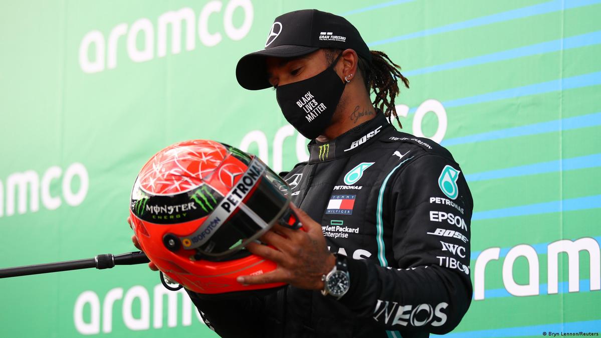 Hamilton equals Schumacher's record with victory in Germany – DW – 10 ...