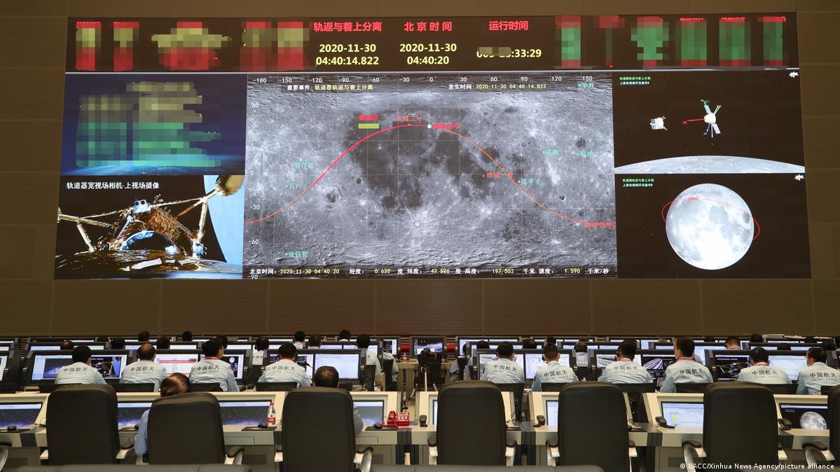 ESA's role in China's moon rock mission – DW – 12/02/2020