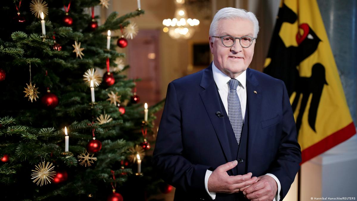 German president: There is 'light at the end of the tunnel'