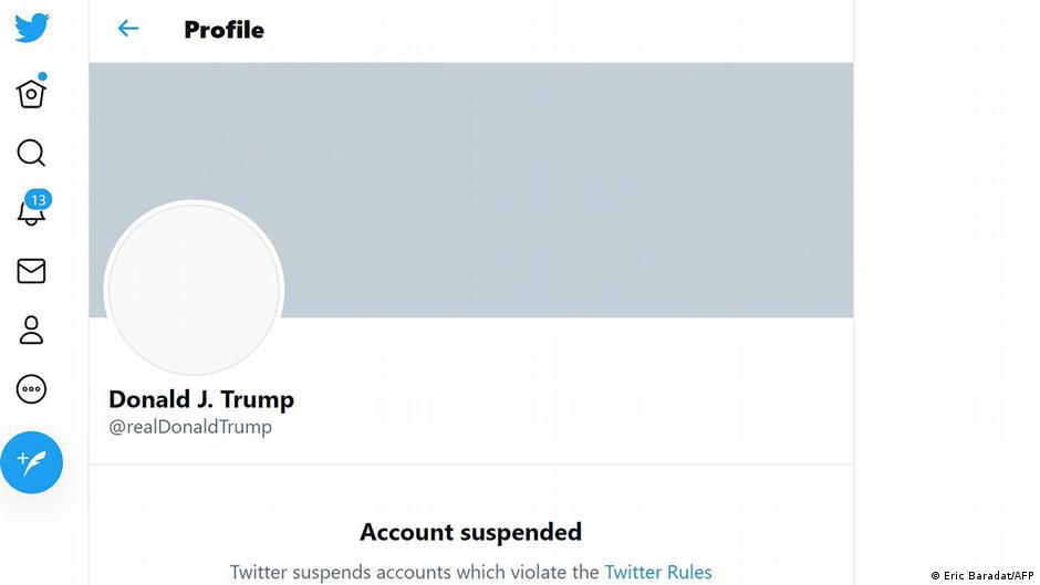 Trump seeks Twitter reinstatement in court – DW – 10/02/2021