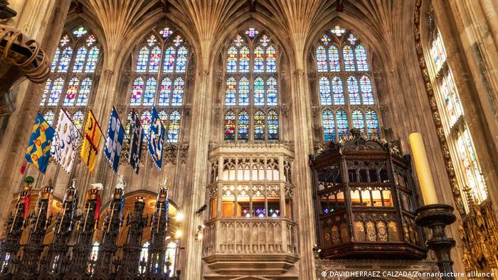 Queen Elizabeth's final resting place — St. George's Chapel in Windsor ...