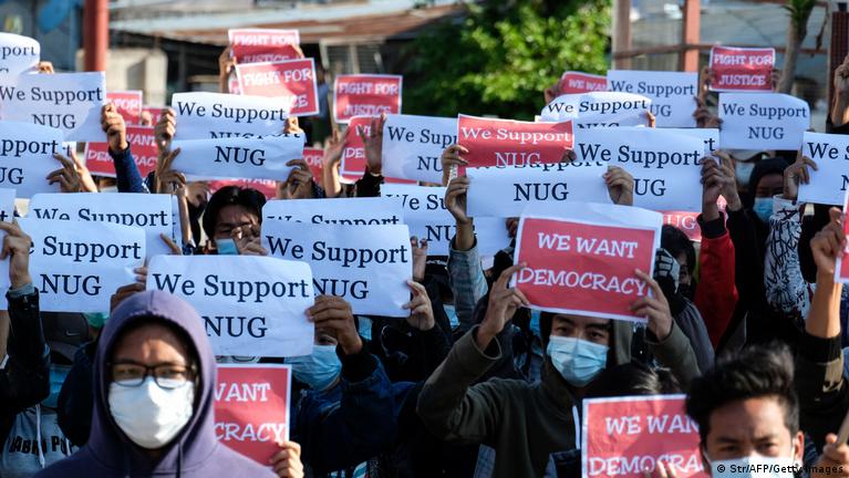 Myanmar resistance movement calls for more EU support – DW – 10/05/2022