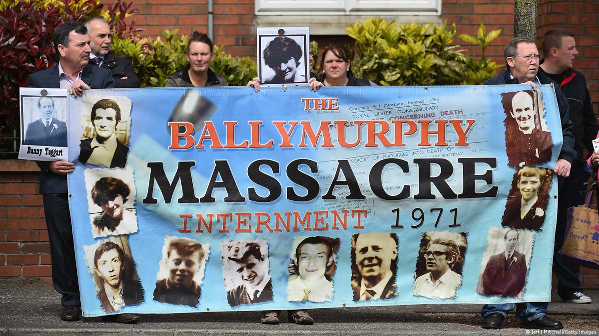 Inquest slams British army for 1971 Belfast shootings – DW – 05/11/2021