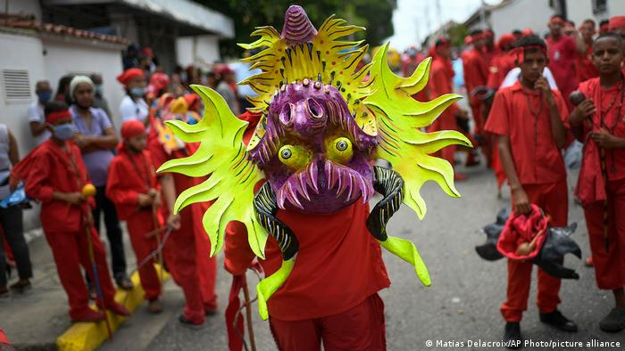 Venezuela′s dancing devils celebrate Corpus Christi | All media content ...