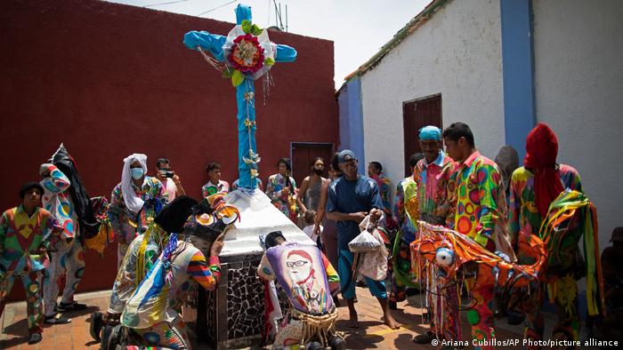 Venezuela′s dancing devils celebrate Corpus Christi | All media content ...