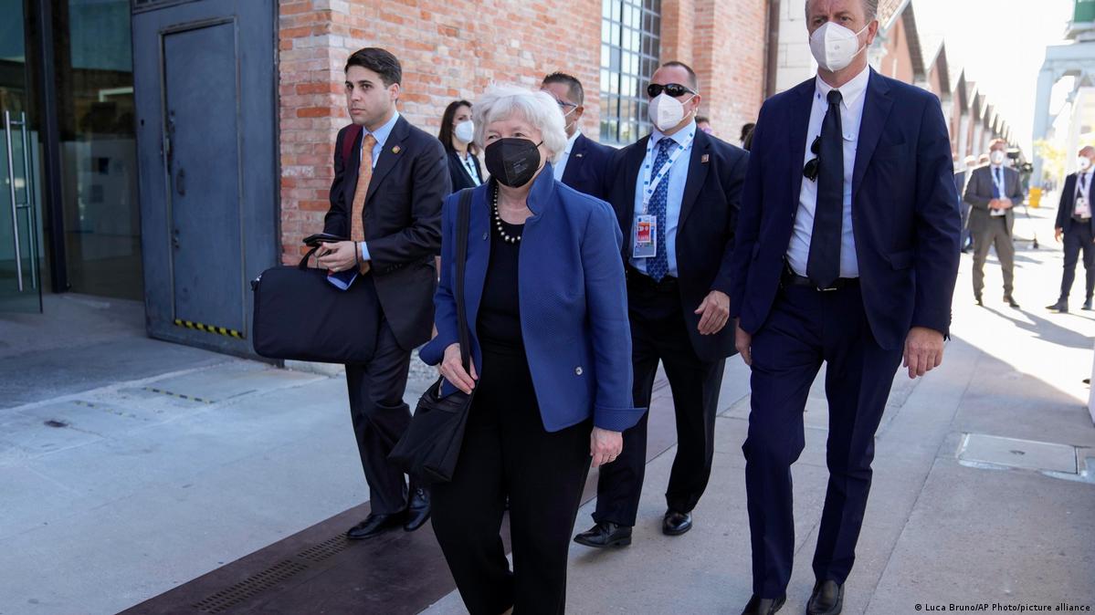 G20: Finance ministers meet to discuss global tax reform