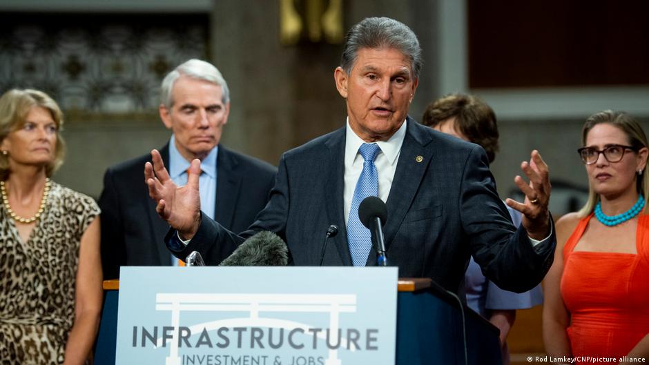 US senators agree on Biden's infrastructure bill – DW – 08/02/2021