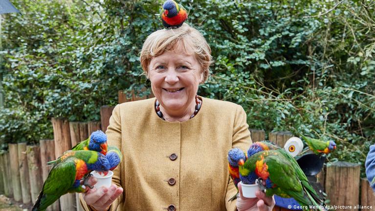 Angela Merkel's animal encounters — in pictures