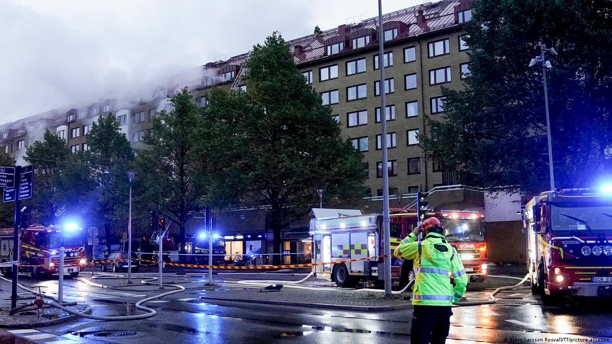 Explosion at Swedish apartment building injures several