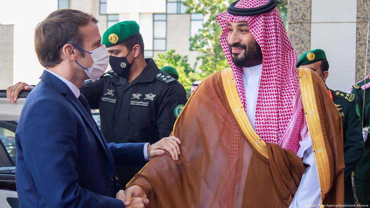 Macron trifft saudischen Kronprinzen Salman