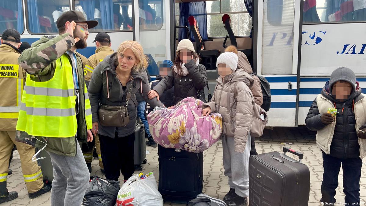 Refugees fleeing Ukraine at a crossroads