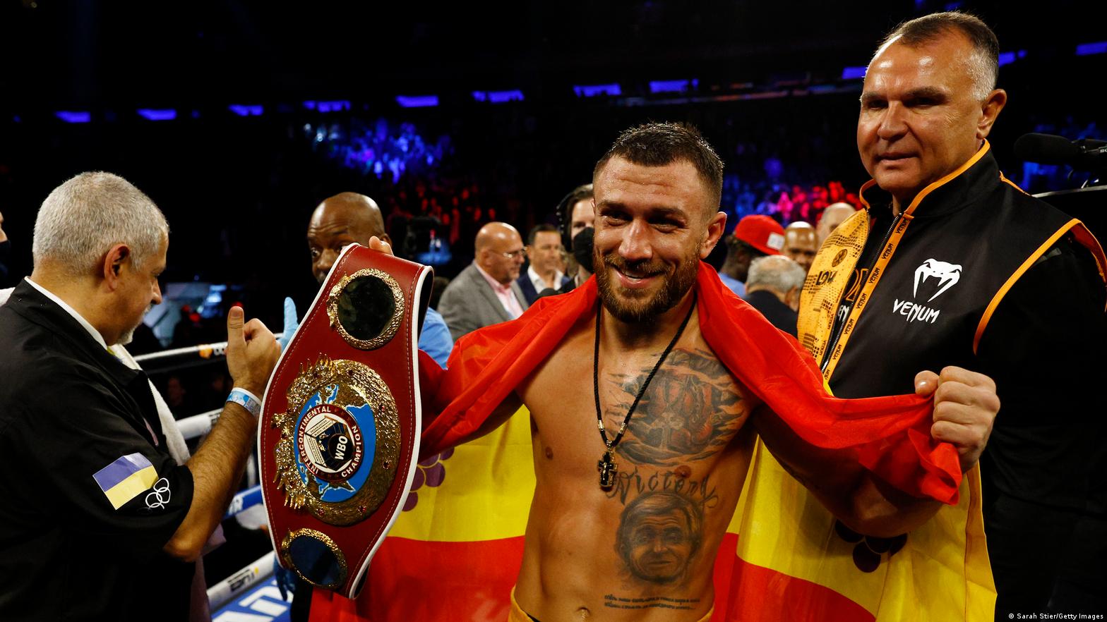 Ukrainian sports stars who have taken up arms