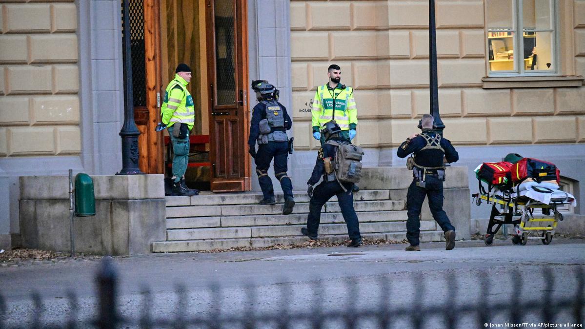 Two killed in knife attack at Swedish school — police