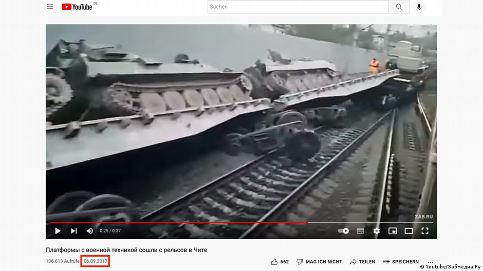 Russian arms train not sabotaged by partisans – DW – 04/28/2022