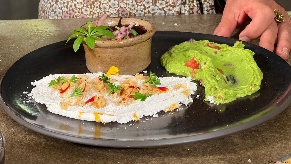 Crepes de tapioca con queso y guacamole de guisantes – DW – 02/06/2022