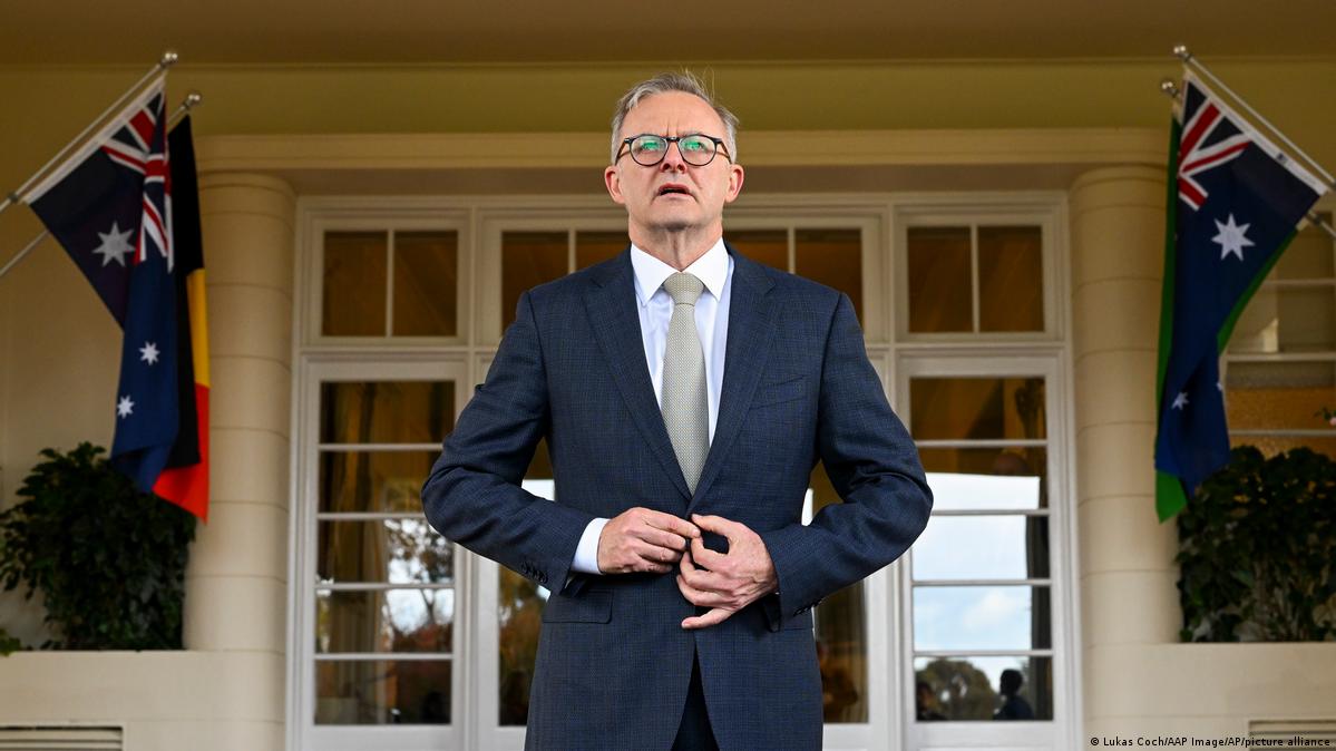 澳总理呼吁北京先放弃制裁 – DW – 2022年6月14日