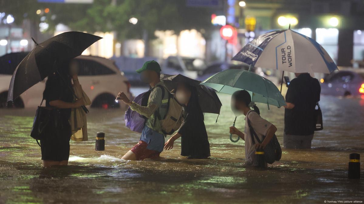 Fuertes Lluvias En Corea Del Sur Dejan Ocho Muertos Dw 09 08 2022