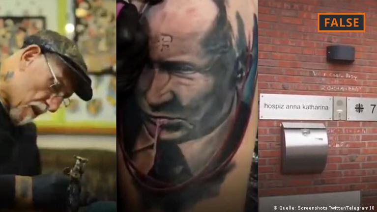 Fact check: No Putin tattoo sessions in German hospice – DW – 09/15/2022