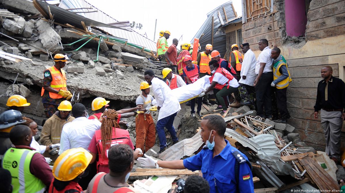 Building collapse leaves 5 dead in Kenya – DW – 09/26/2022