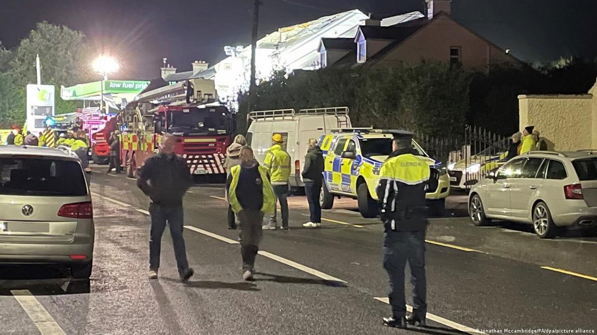 Deadly gas station explosion rocks Irish village