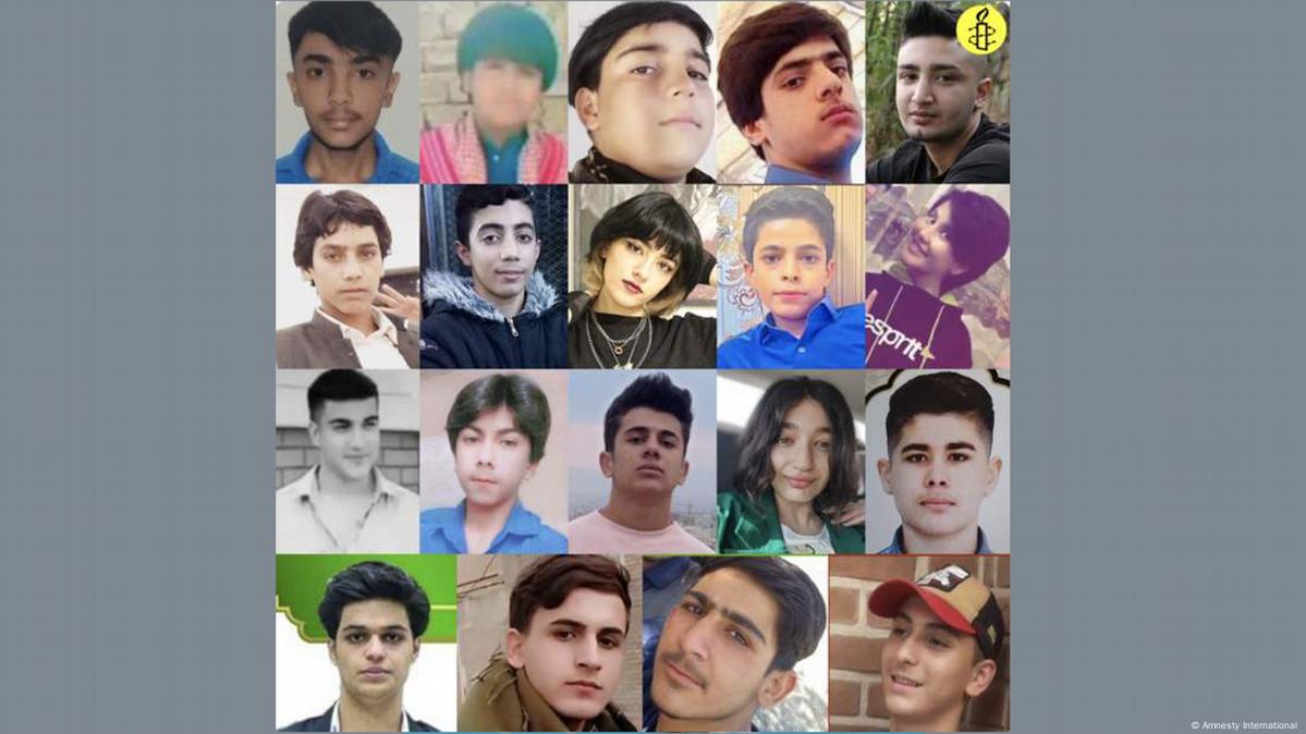 عفو بین‌الملل؛ کشتار معترضان در ایران و قتل حداقل ۲۳ کودک Dw ۱۴۰۱