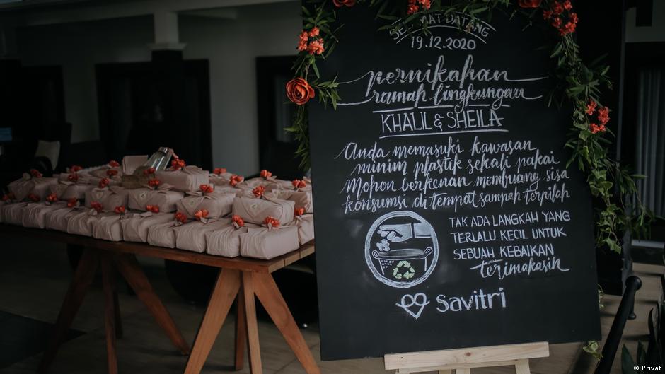 Nikah Ramah Lingkungan, Selamatkan Bumi di Hari Spesial – DW – 14.11.2022