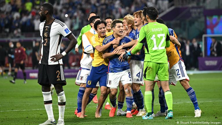 Germany lose to Japan in their first World Cup match
