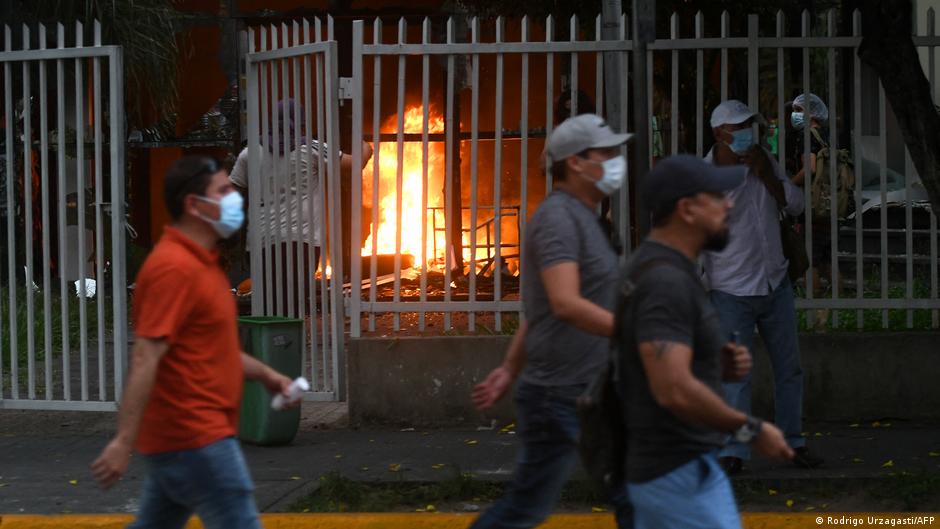 Bolivia registra protestas tras la detención de Camacho