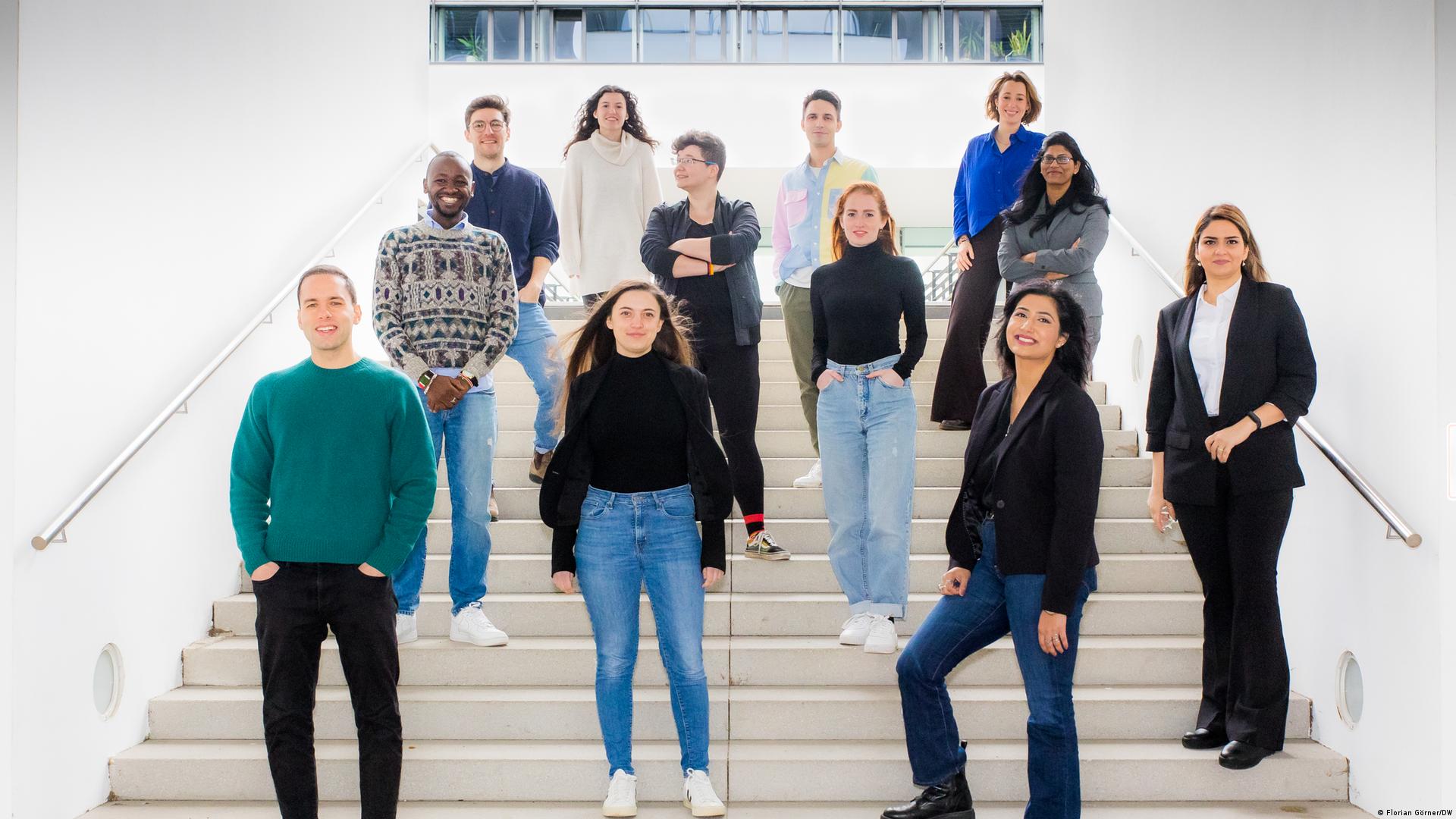 How many trainees are accepted into DW's program?