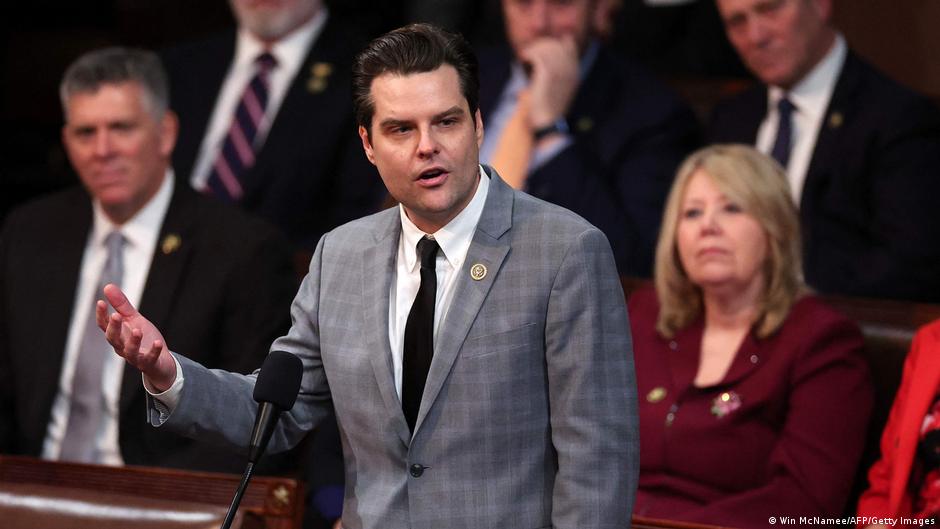 Trump elige a Matt Gaetz como próximo fiscal general