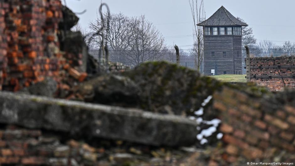 Holocaust remembrance ceremony at Auschwitz death camp