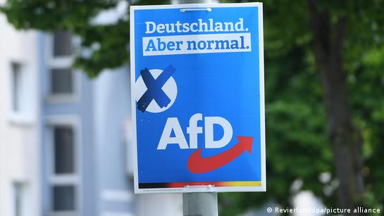 Germany's far-right AfD sees poll numbers surging – DW – 06/02/2023