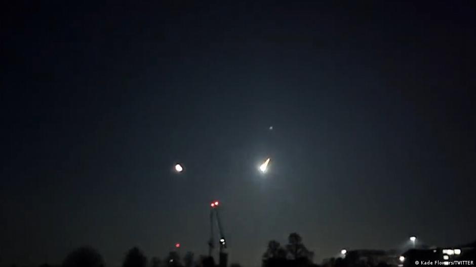Graban el momento en que un meteorito atraviesa la atmósfera – DW – 14 ...