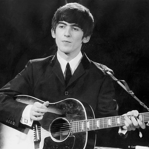 Young George Harrison Color