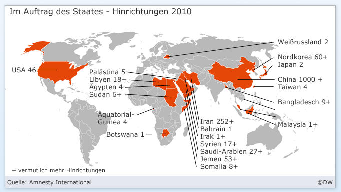 Abschaffung der Todesstrafe kommt voran | Deutschland | DW | 28.03.2011
