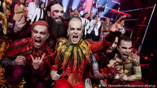 ESC: Germany sends goth metal band 'Lord of the Lost'