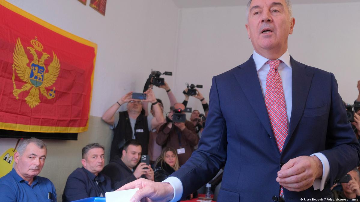Montenegro: Djukanovic muss in Stichwahl – DW – 19.03.2023