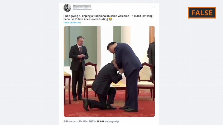 Provjera činjenica: ne, Putin nije klečao pred Sijem :: DW :: RTCG ...