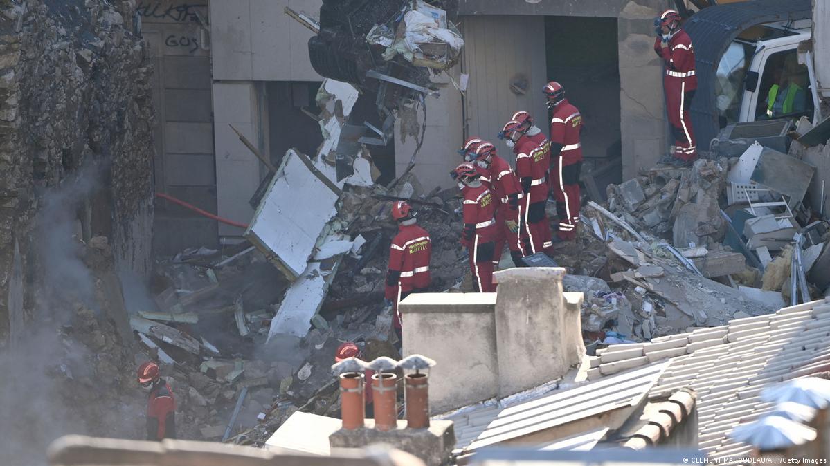 Ocho desaparecidos tras derrumbe de edificio en Marsella – DW – 09/04/2023