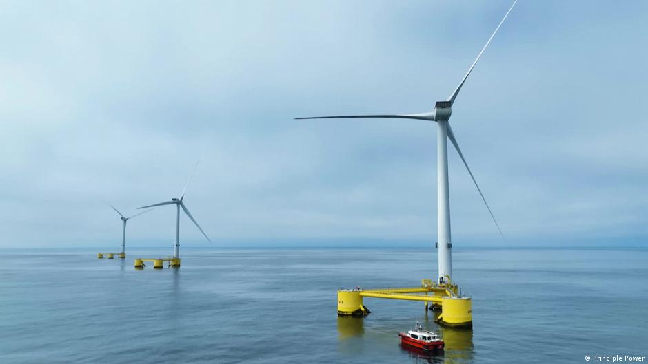 Are floating wind farms more efficient?