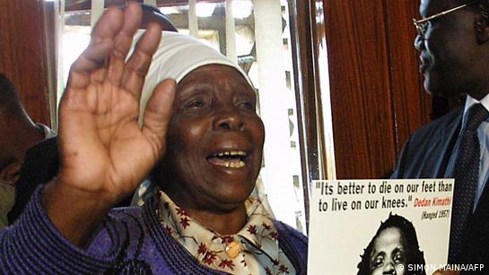 Kenya's final farewell to Mau Mau heroine Kimathi – DW – 05/12/2023